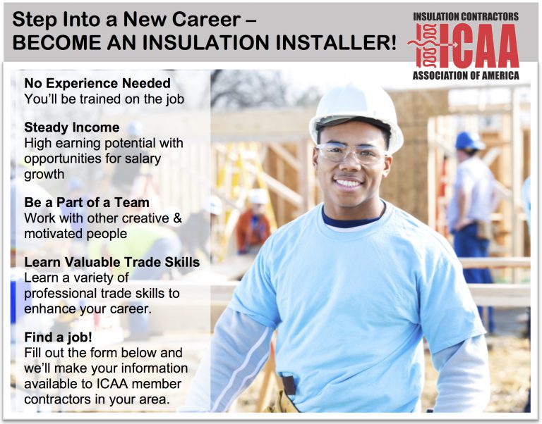 Get Hired as an Insulation Installer - Insulation Contractors ...